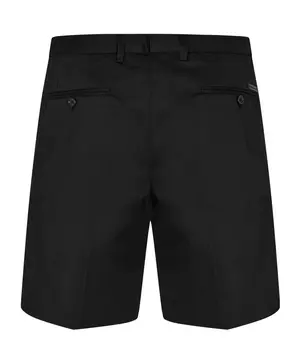 Dolce & Gabbana Draped Suit Shorts With Button Waist