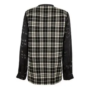Rick Owens Patterned Long Sleeve Shirt