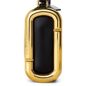 Marc Jacobs Gold Tone Trim Shoulder Bag - Black