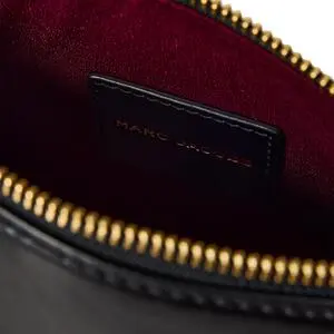 Marc Jacobs Gold Tone Trim Shoulder Bag - Black