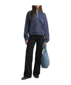 Barbour International Quarter Zip Fleece Sweater