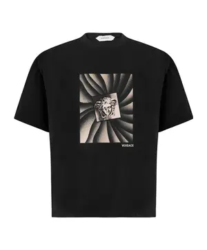 Versace Printed T-shirt - Black