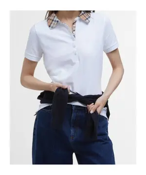 Barbour Short-sleeved Button-front Polo Shirt