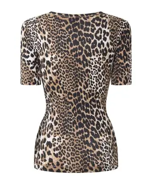 GANNI Versatile Cropped T-shirt