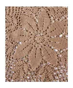 Magda Butrym Crochet Hollow-out Top - Nude
