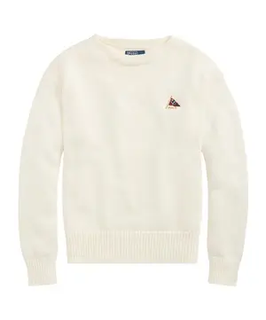 Polo Ralph Lauren Crew Neck Jumper - White