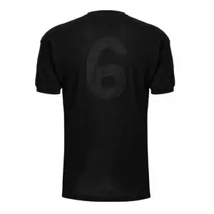 Off-White Short Sleeve Crewneck T-shirt With Embossed Motifs