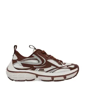 Steve Madden Color-block Retro Sneakers - White