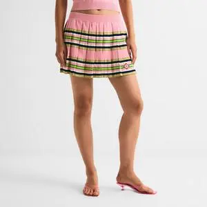 Casablanca Pleated Mini Skirt