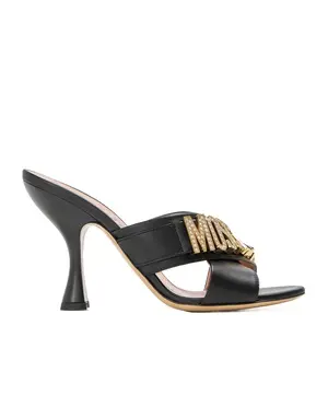 Moschino High-heeled Slippers