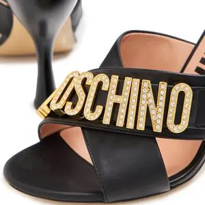 Moschino High-heeled Slippers