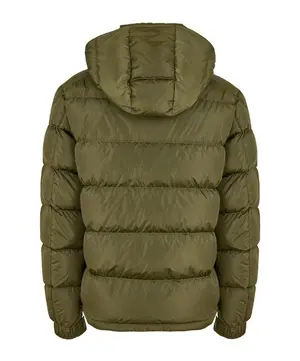 Moncler Maya Down Short Puffer Jacket With Detachable Hood