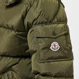 Moncler Maya Down Short Puffer Jacket With Detachable Hood