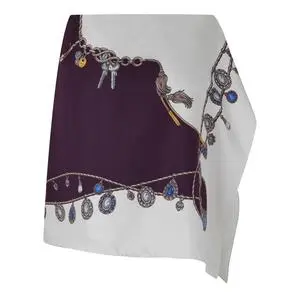 Versace Short Skirt Printed