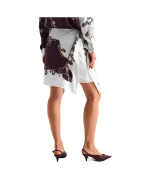 Versace Short Skirt Printed