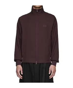 Y3 Zip-up Stand Collar Sweat Jacket