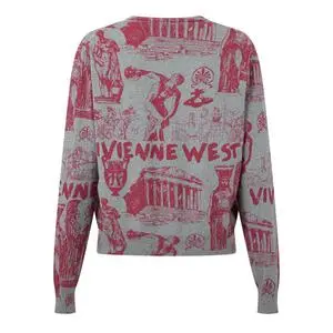 VIVIENNE WESTWOOD Long-sleeve Knit Sweater