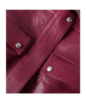 Magda Butrym Versatile Minimalist Premium Leather Jacket