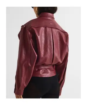 Magda Butrym Versatile Minimalist Premium Leather Jacket