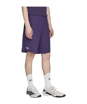 Y3 Wide Leg Tailored Shorts