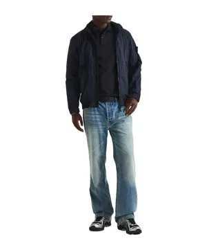 Stone Island Cotton Compass Logo Polo Shirt