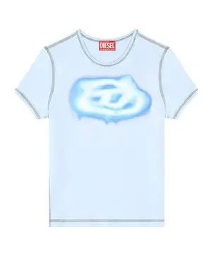 DIESEL® Fitted Cropped T-shirt