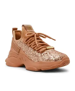 Steve Madden Rhinestone Embellished Chunky Sole Sneakers
