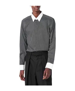 TOM FORD Long Sleeve Patterned Shirt