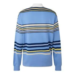 Amiri Striped Polo Shirt - Blue