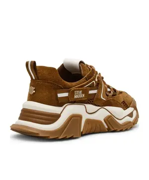 Steve Madden Color-block Suede And Mesh Dad Sneakers
