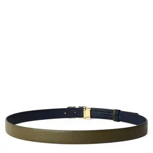 FERRAGAMO Solid Color Leather Belt
