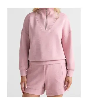 Varley Half-zip Sweatshirt - Pink