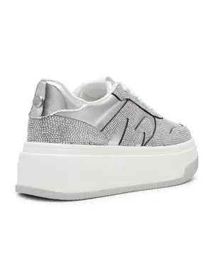 Steve Madden Rhinestone Embellished Platform Sneakers