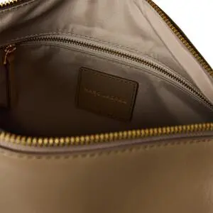Marc Jacobs Leather Crossbody Bag With Gold Tone Hardware