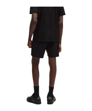 Hugo Boss Dutowel Striped Relaxed Fit Shorts