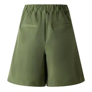 Varley Twill Cotton Pleated Shorts