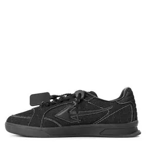 Off-White Solid Color Low Top Trainers