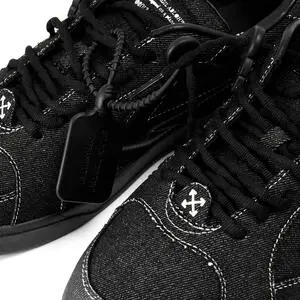 Off-White Solid Color Low Top Trainers