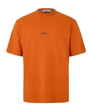 Stone Island Short Sleeve T-shirt - Orange