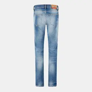 DIESEL® Loose Tapered Jeans With Distressed Finish