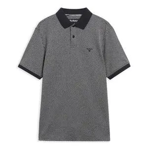 Barbour Short-sleeved Polo Shirt - Black
