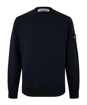 Stone Island Full-zip Hooded Sweat Jacket - Black
