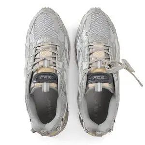 Off-White Be Right Back' Low Top Sneakers - Gray/silver
