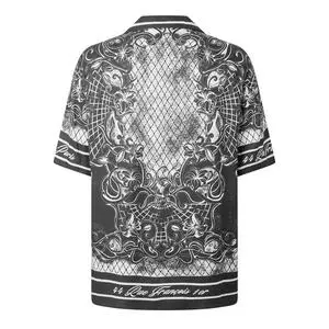 Balmain Short-sleeve Camp Collar Shirt