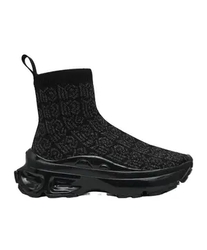 Steve Madden Jacquard Knit Sock-style Sneakers With Chunky Soles