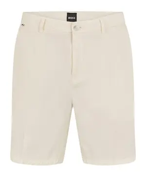 Hugo Boss Tailored Chino Shorts - White