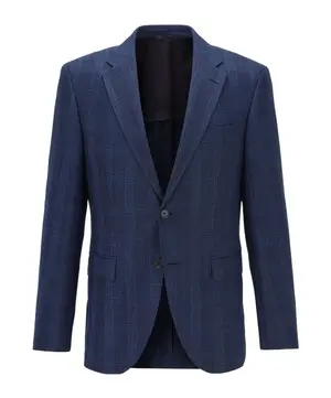 Hugo Boss Simple Suit Jacket - Blue