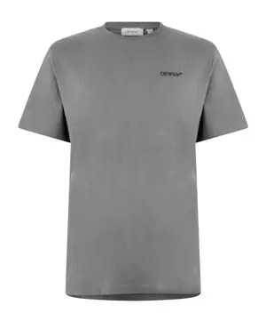 Off-White Short Sleeve T-shirt - Gray