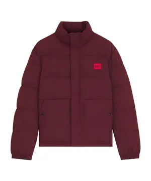 Hugo Boss Short Puffer Jacket - Red