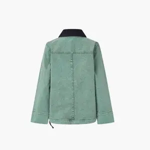 Baum Und Pferdgarten Collared Long Sleeve Casual Jacket